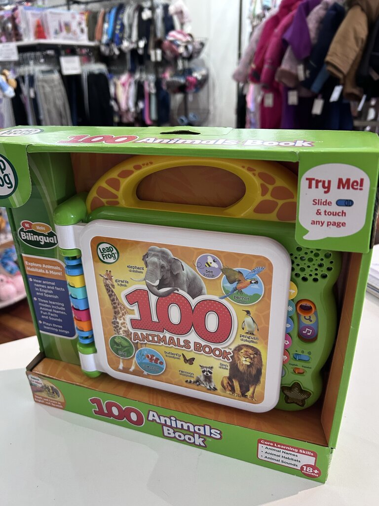 Leap Frog 100 Animals Book - new – Mommy's Trading Post